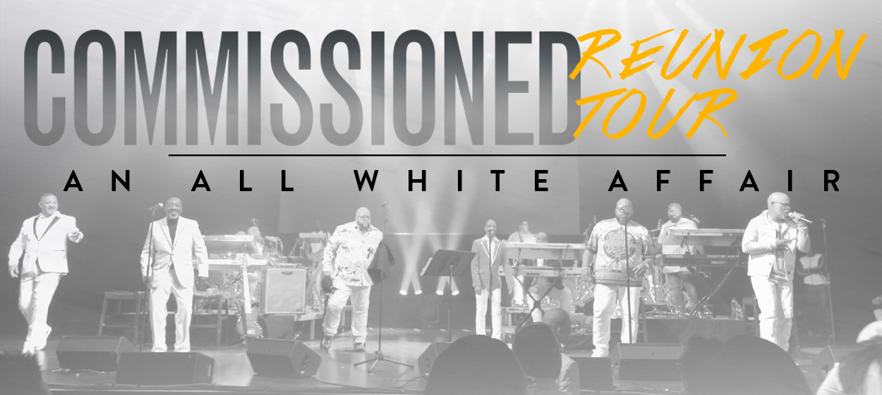 POSTPONED Commissioned - Reunion Tour: An All White Affair | Doggett ...
